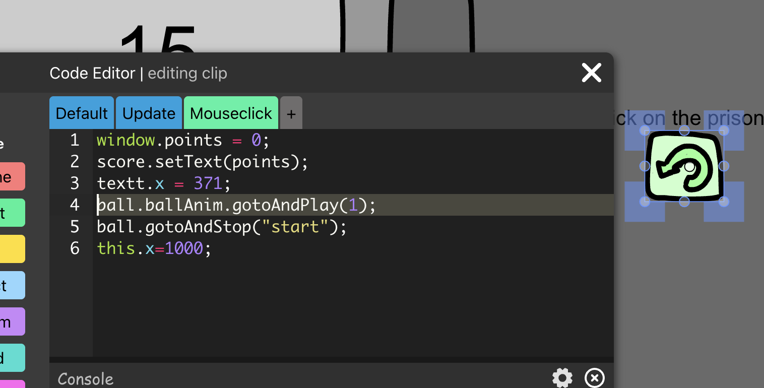 Help for code - Help - The Wick Editor Forums